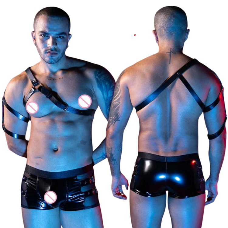 Obsidian Fantasy Restraint Suit – Queer In The World: The Shop