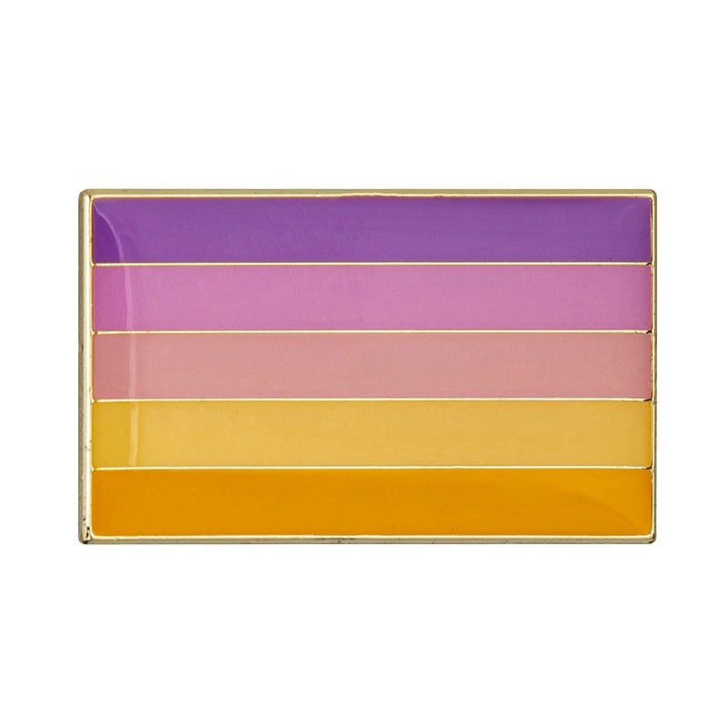 Trixic / Orbisian Pride Flag Enamel Pin – Queer In The World: The Shop