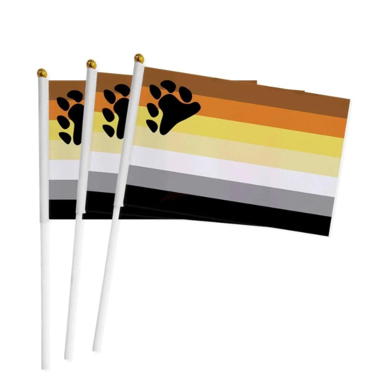 100 Handheld LGBT Pride Flags – Queer In The World: The Shop