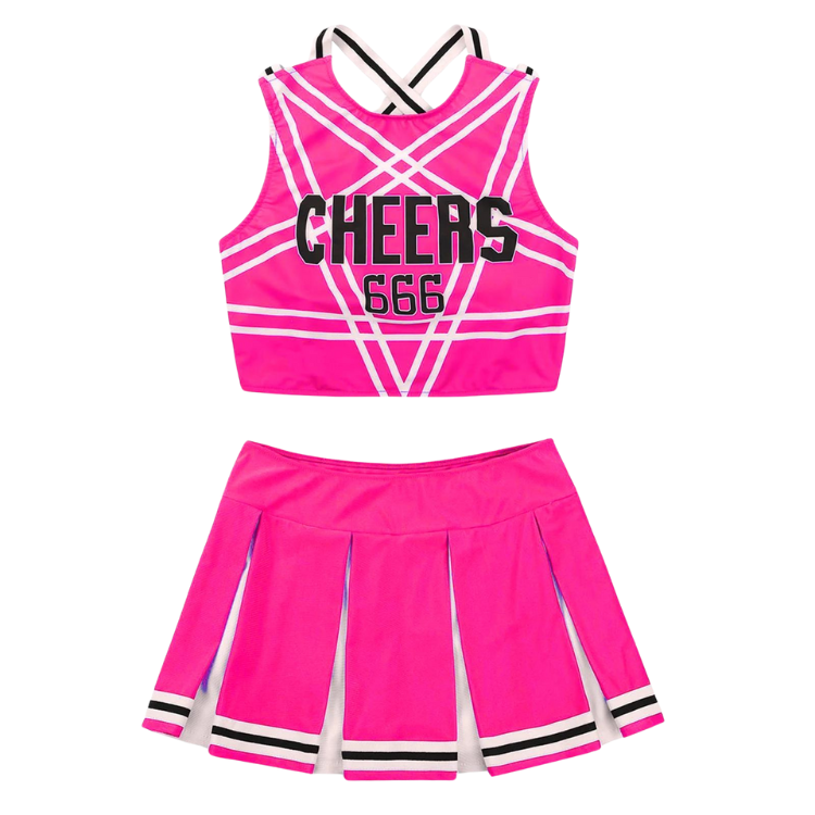 666 Cheers Cheerleading 2-Piece Outfit – Queer In The World: The Shop