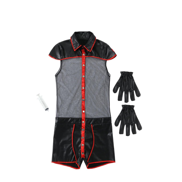 Devil's Play Fiery Mesh Costume – Queer In The World: The Shop