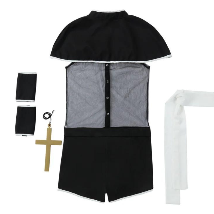 Divine Daddy "Forgive Me Father" Gay Priest Costume – Queer In The ...