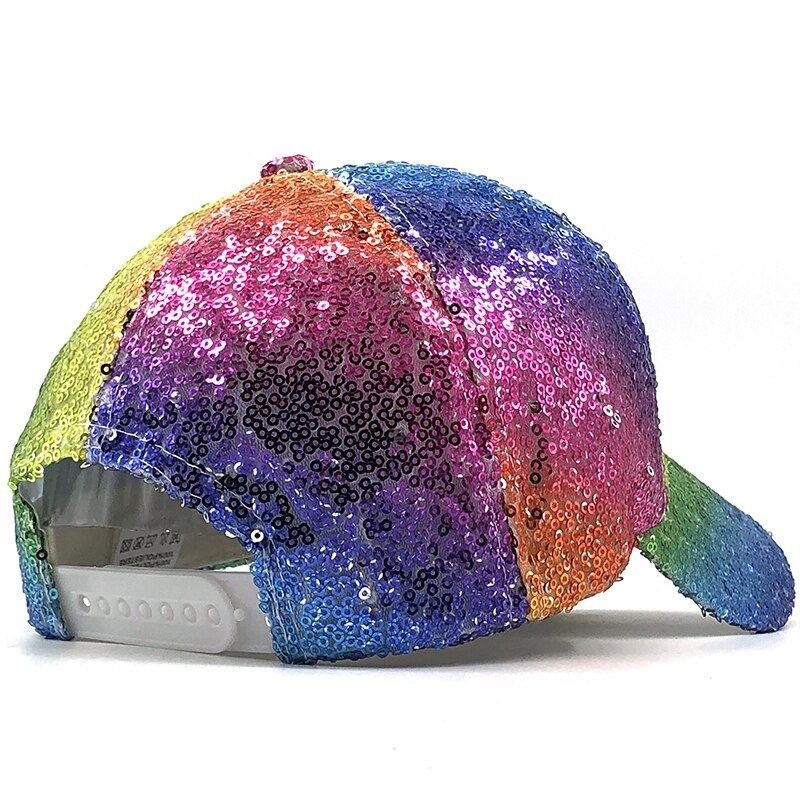 Rainbow Sequins Baseball Cap – Queer In The World: The Shop