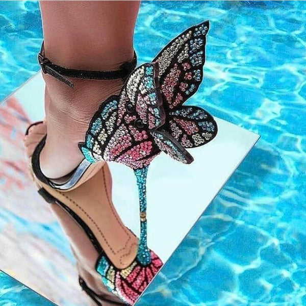 Free Spirited Butterfly High Heels – Queer In The World: The Shop