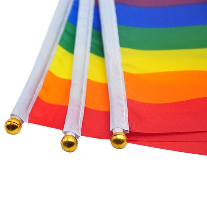 25 Handheld LGBT Pride Flags – Queer In The World: The Shop