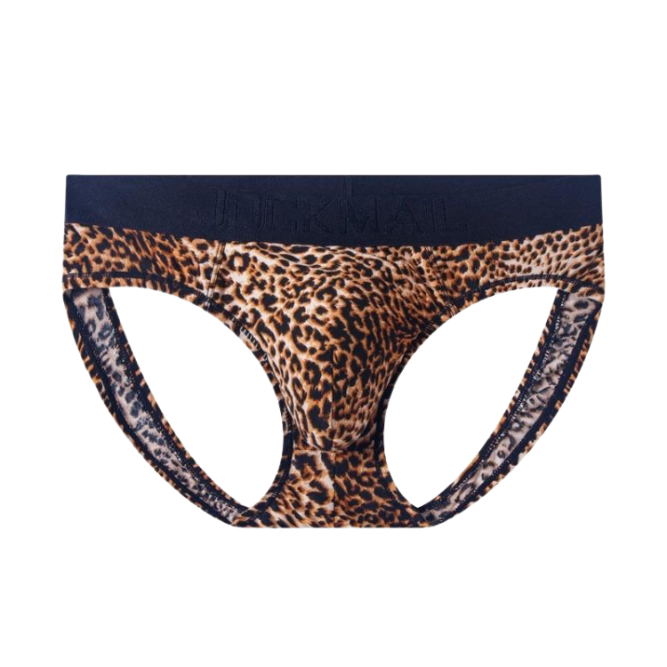 Jockmail Leopard Sizzle Thong – Queer In The World: The Shop