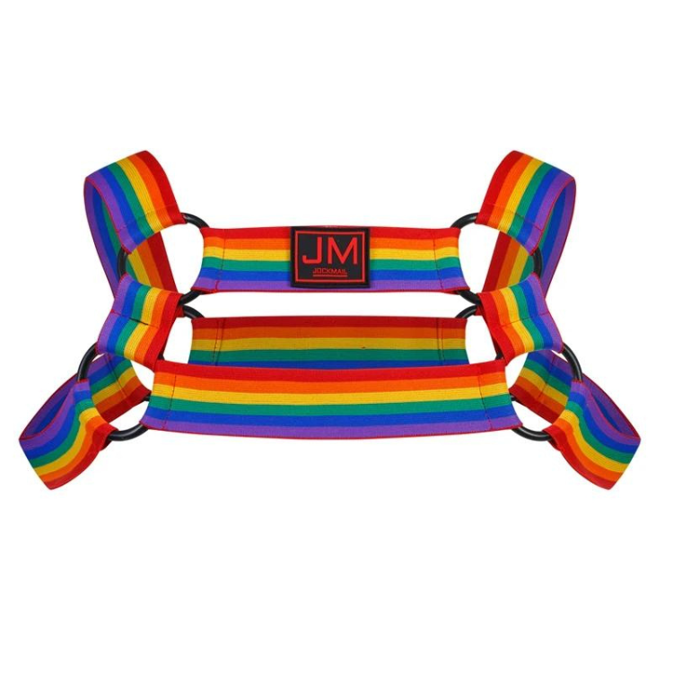 Jockmail Pride Warrior Rainbow Harness Set – Queer In The World: The Shop
