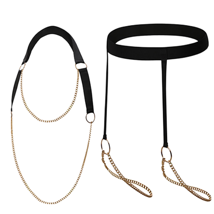 Metal-Edge Halter Vogue Harness – Queer In The World: The Shop