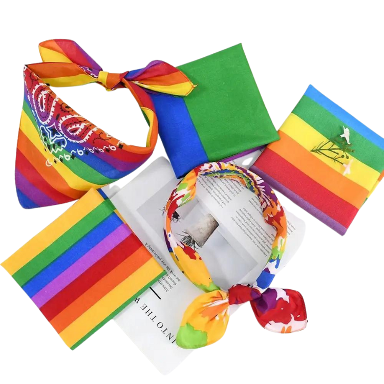 Pride Pop Rainbow Pocket Square – Queer In The World: The Shop
