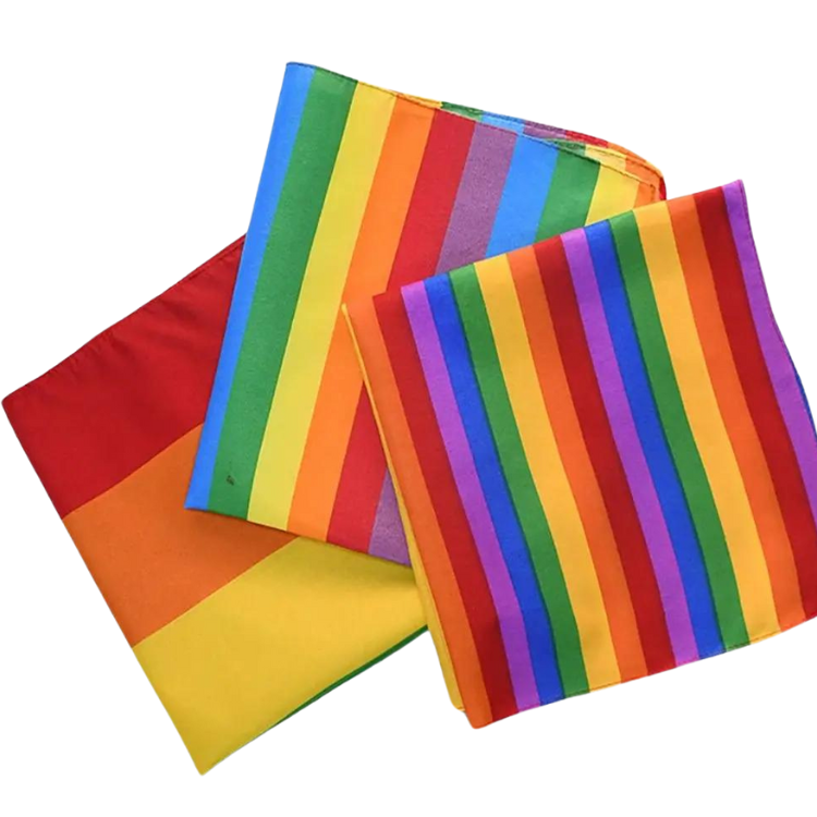 Pride Pop Rainbow Pocket Square – Queer In The World: The Shop