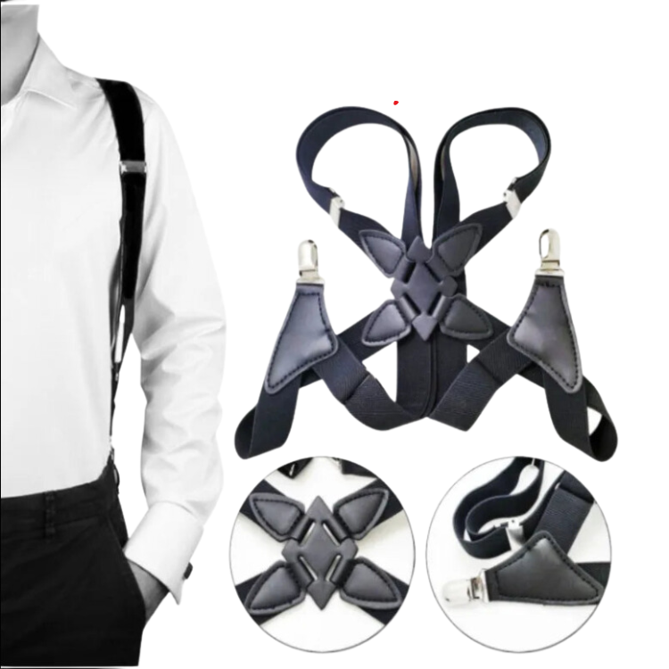 Retro Cross-Back Suspenders – Queer In The World: The Shop