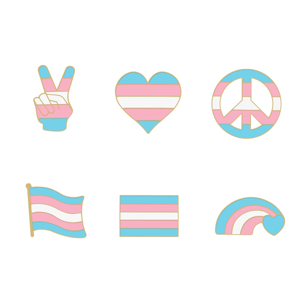 Transgender Enamel Pins Collection – Queer In The World: The Shop