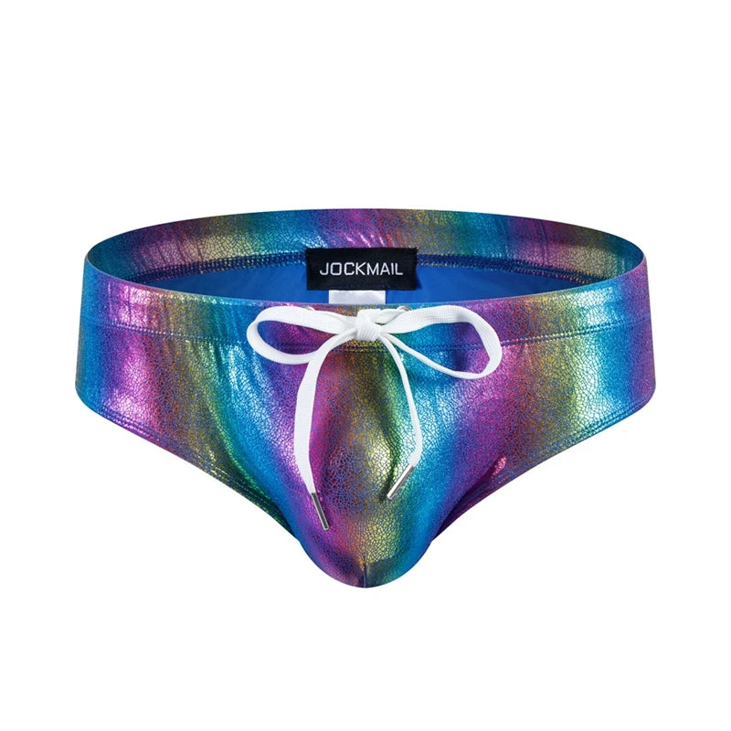 Pride Poolside Perfection Swim Briefs – Queer In The World: The Shop