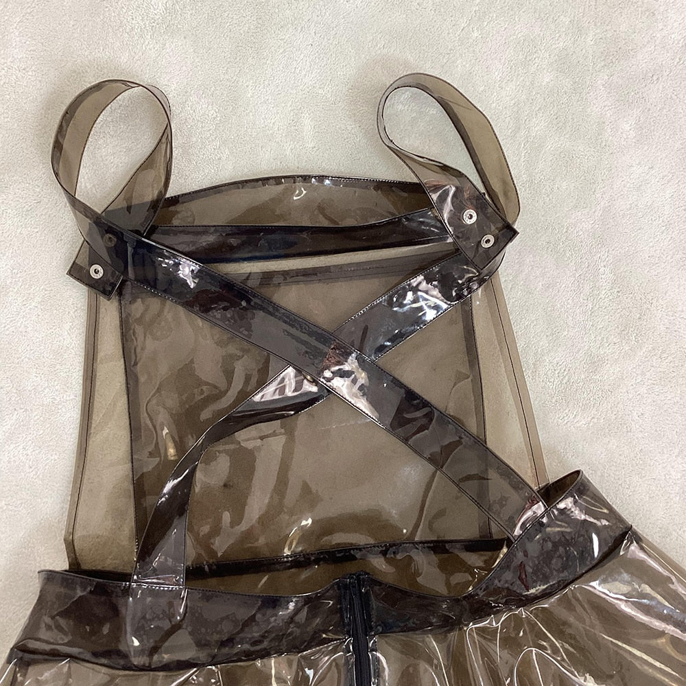 Sexy Transparent Waterproof PVC Dress – Queer In The World: The Shop