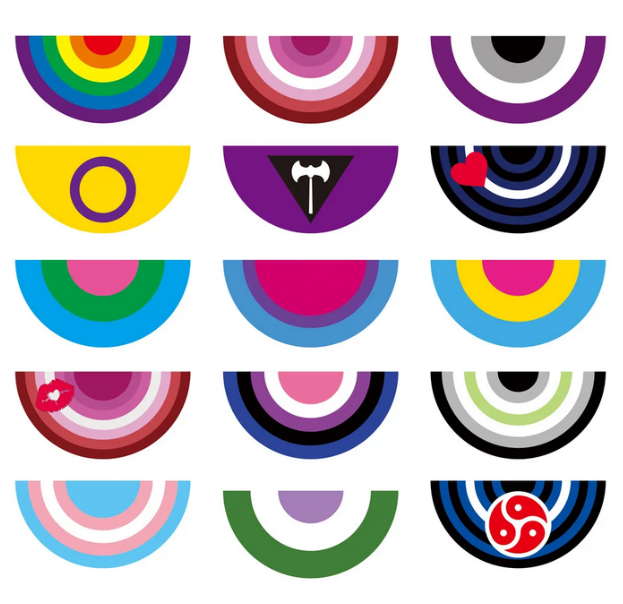 Genderqueer Pride Flag Bunting – Queer In The World: The Shop