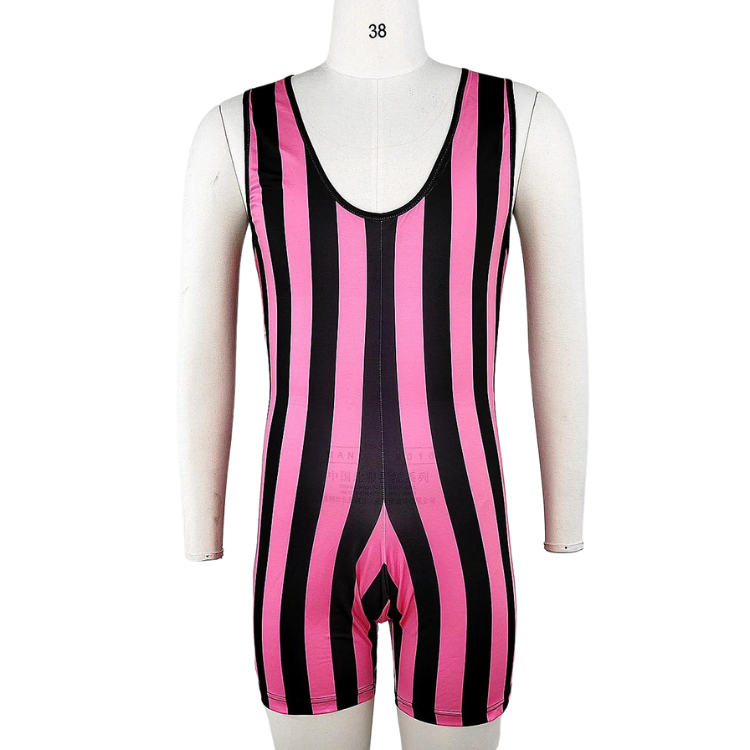 Sculpt & Striped Compression Wrestling Singlet – Queer In The World ...