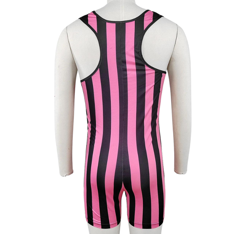Sculpt & Striped Compression Wrestling Singlet – Queer In The World ...