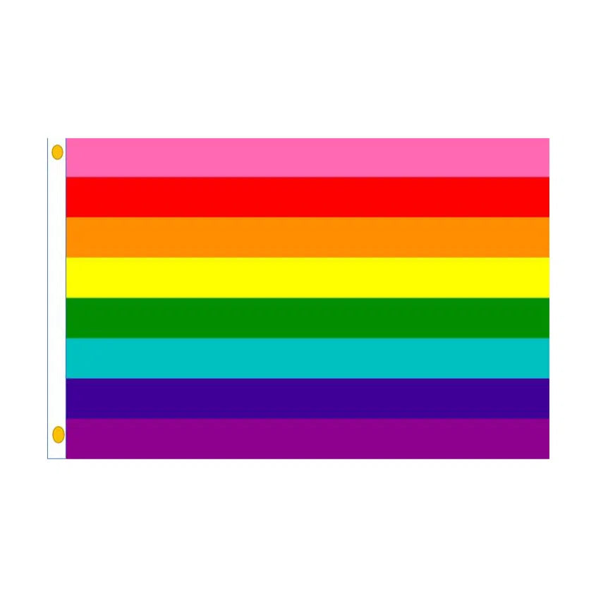 Original Gilbert Baker Rainbow Pride Flag – Queer In The World: The Shop