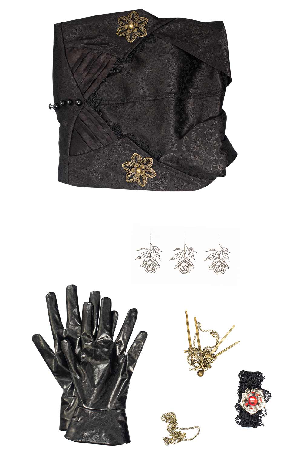 Goth Vampire Dress Costume – Queer In The World: The Shop