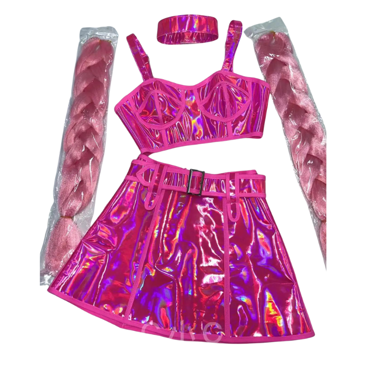 Stage Ready Fluorescent Rave Go-Go Costume – Queer In The World: The Shop