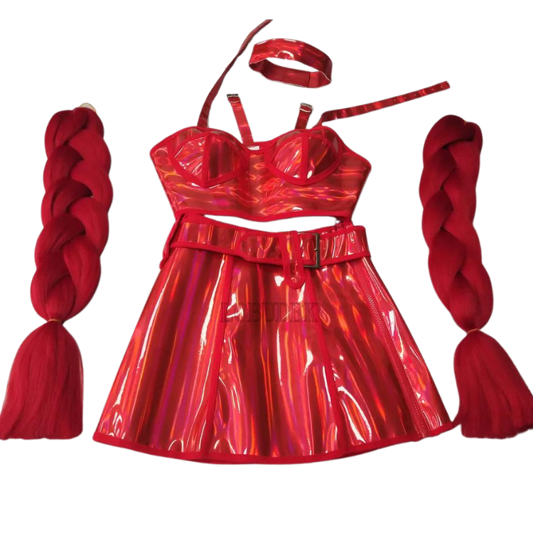 Stage Ready Fluorescent Rave Go-Go Costume – Queer In The World: The Shop