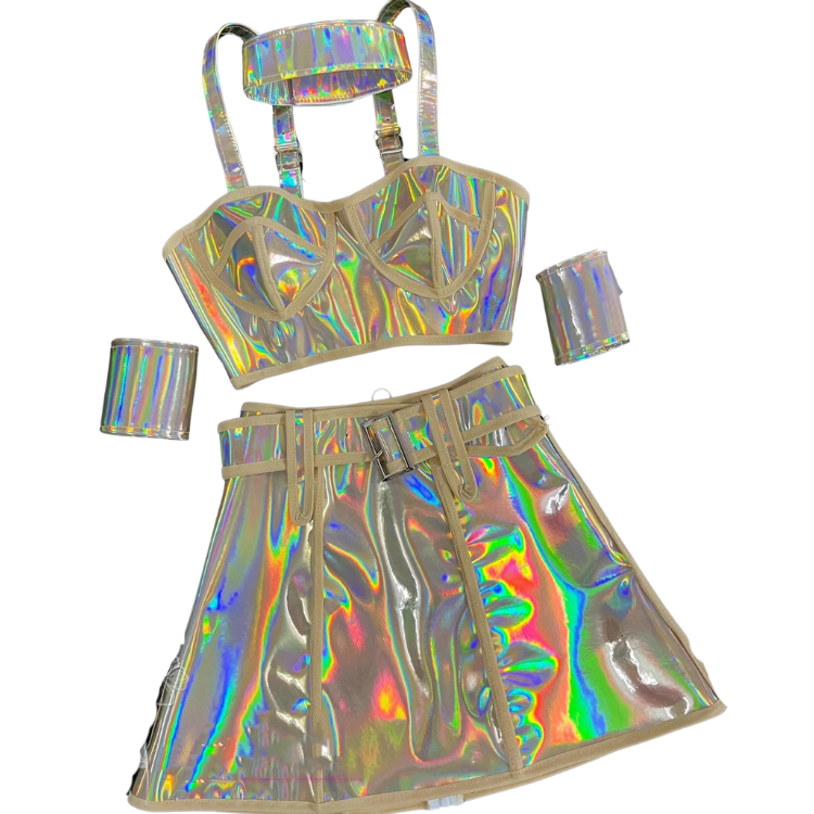 Stage Ready Fluorescent Rave Go-Go Costume – Queer In The World: The Shop