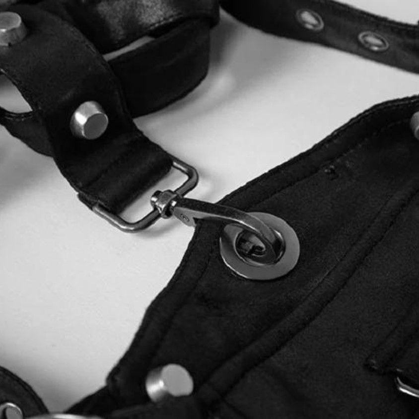 Steampunk Armor-Style Shoulder Bag Harness – Queer In The World: The Shop
