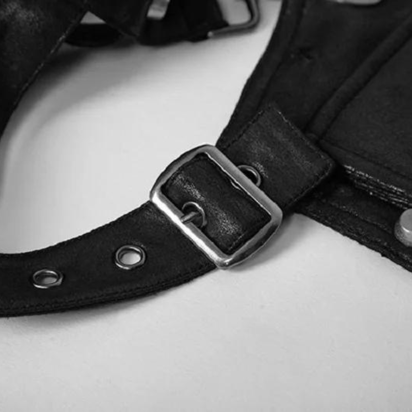 Steampunk Armor-Style Shoulder Bag Harness – Queer In The World: The Shop