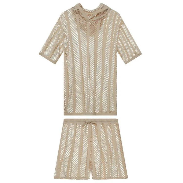Striped Harmony Mesh Suit – Queer In The World: The Shop