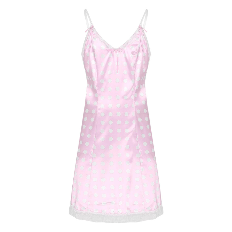 Submissive's Frilly Satin Maid Dress Ensemble – Queer In The World: The ...