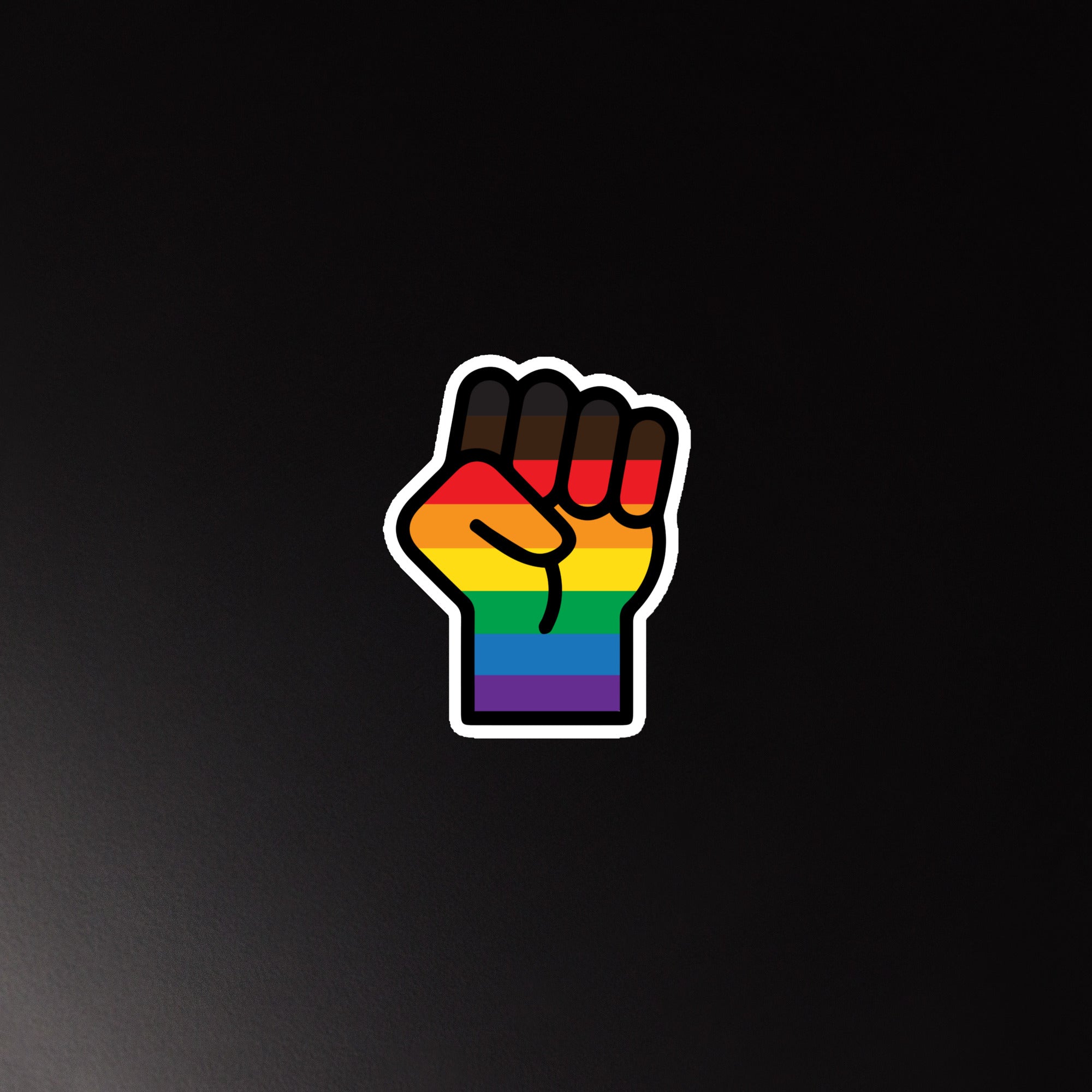 BLM LGBT Resist Magnet – Queer In The World: The Shop