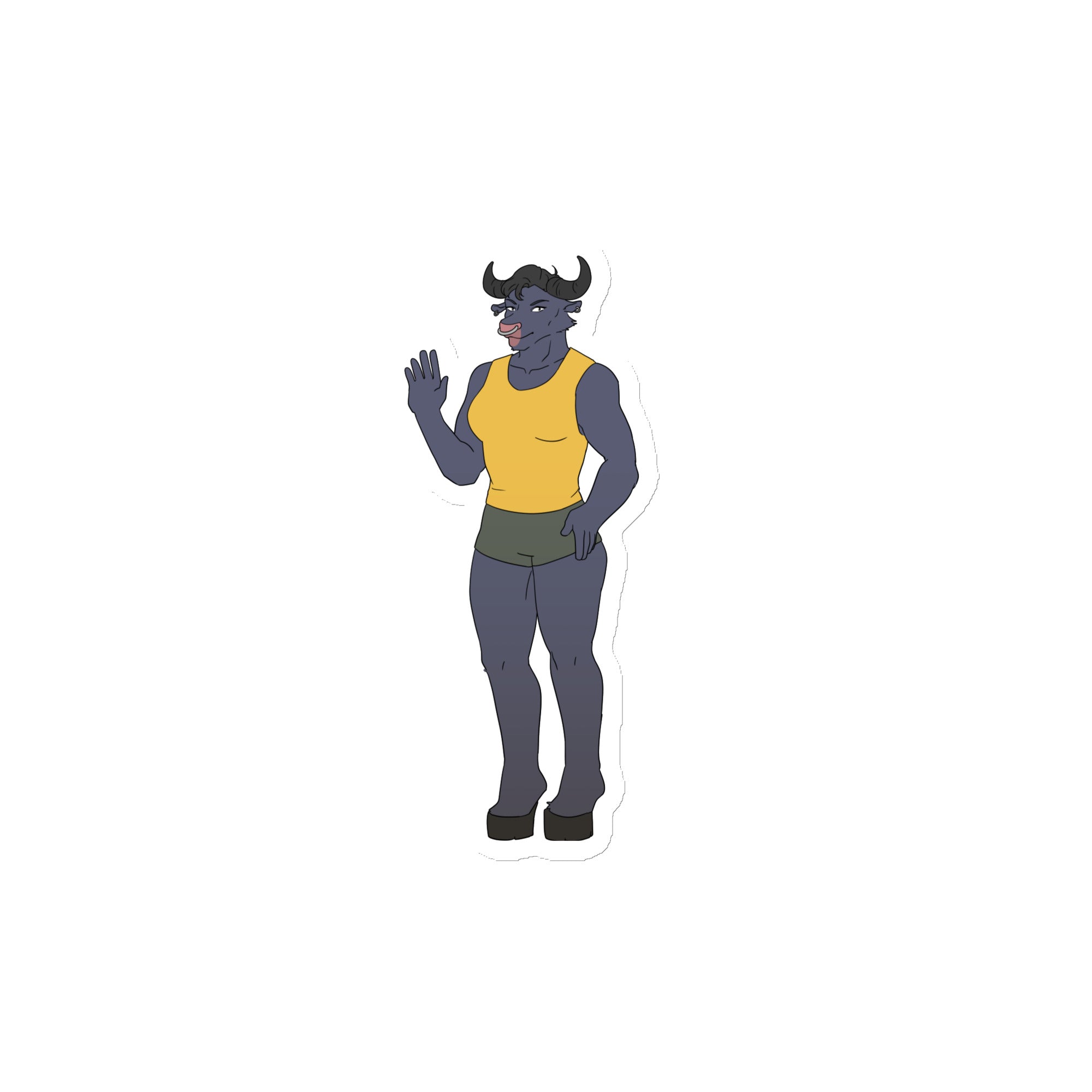 Bull Dyke Magnet – Queer In The World: The Shop