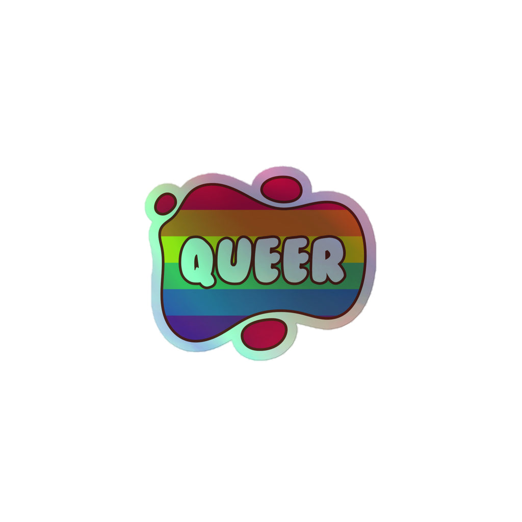 Queer Holographic Stickers – Queer In The World: The Shop