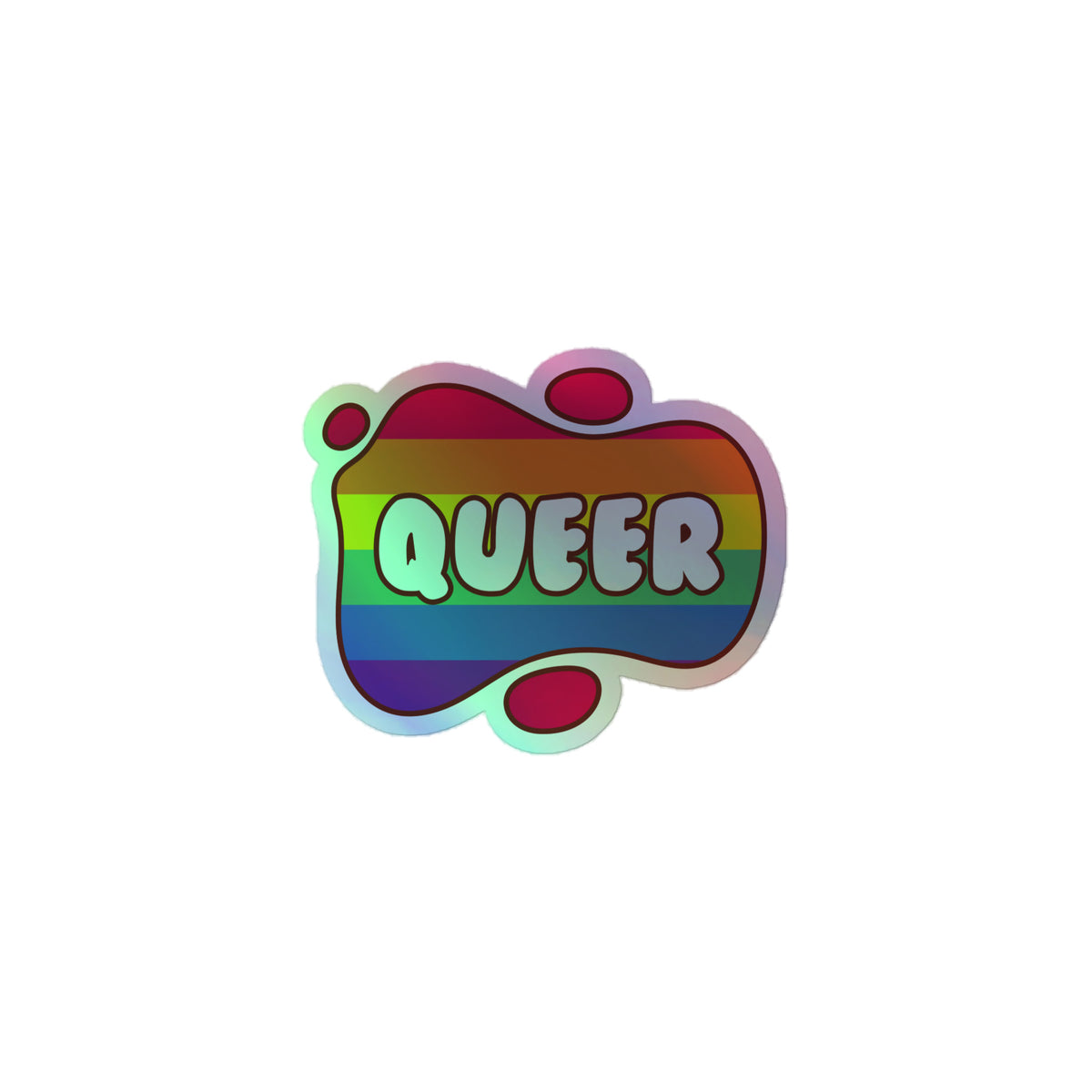Queer Holographic Stickers – Queer In The World: The Shop