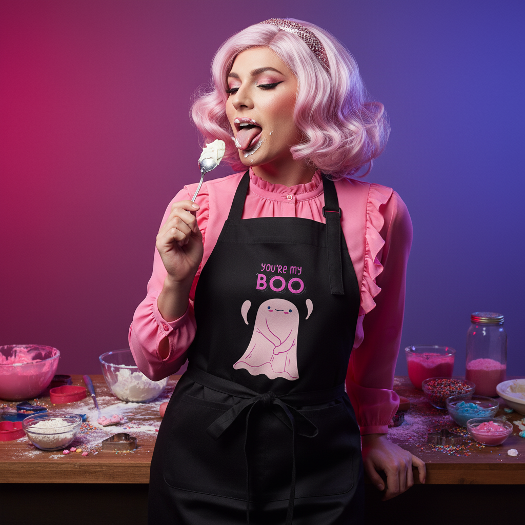 You're My Boo! Organic Cotton Apron – Queer In The World: The Shop