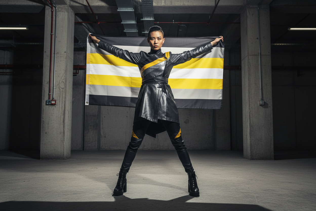 Demigender Pride Flag – Queer In The World: The Shop