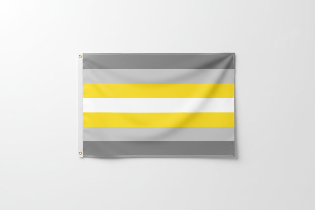 Demigender Pride Flag – Queer In The World: The Shop