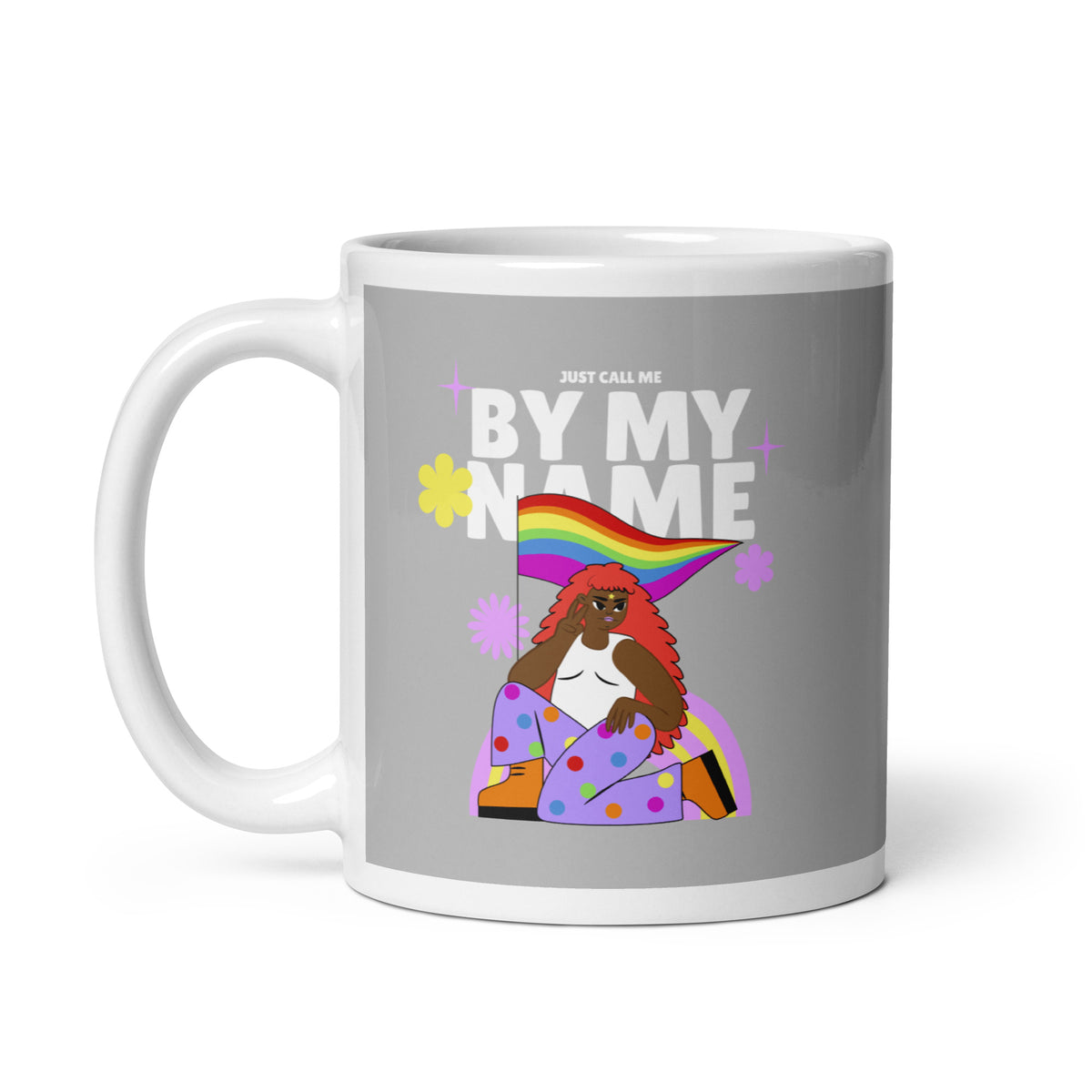 Just Call Me By My Name Mug – Queer In The World: The Shop