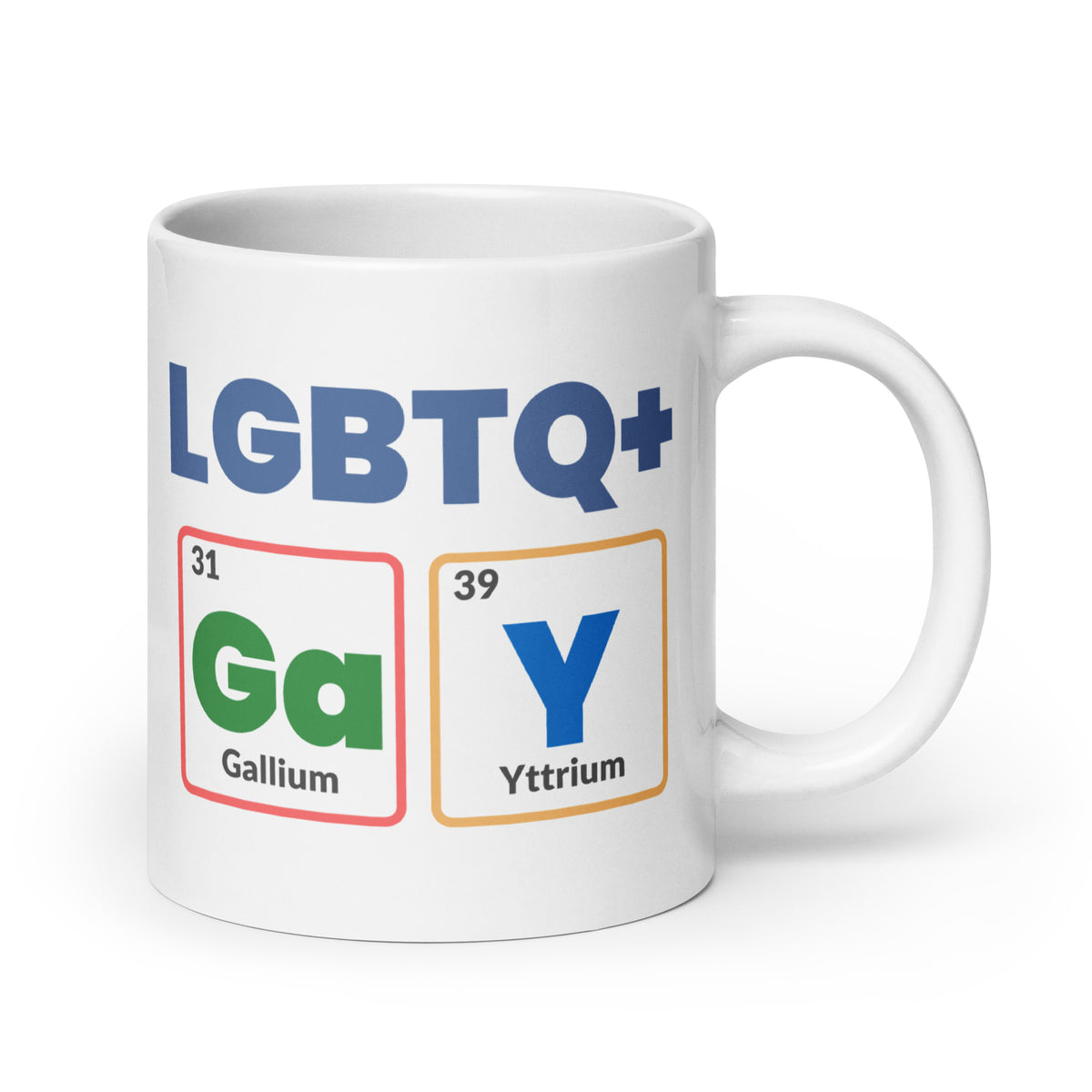 LGBTQ+ GaY Mug – Queer In The World: The Shop