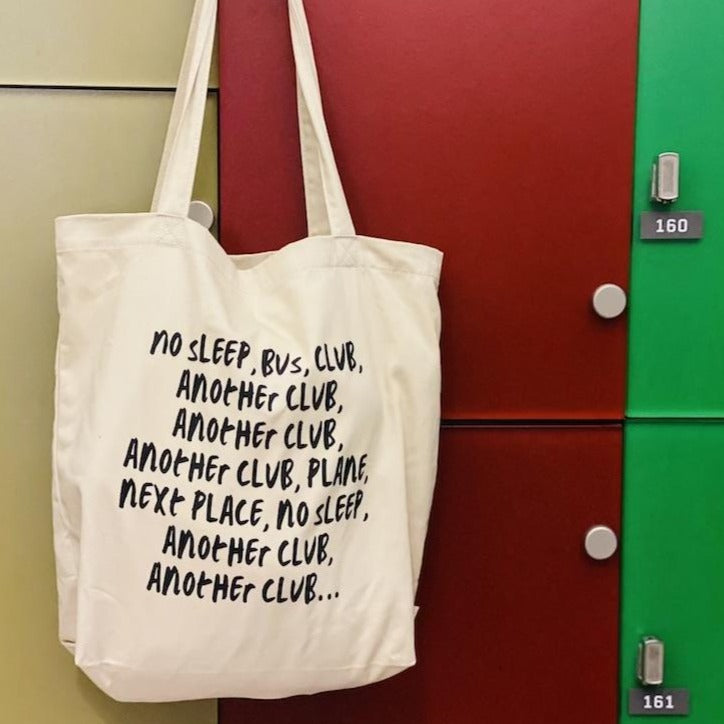 No Sleep, Bus, Club, Another Club Eco Tote Bag – Queer In The World ...