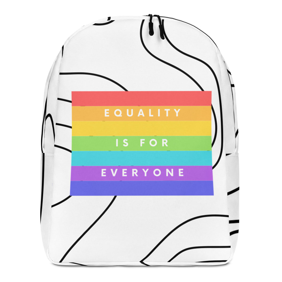 Equality Is For Everyone Minimalist Backpack – Queer In The World: The Shop