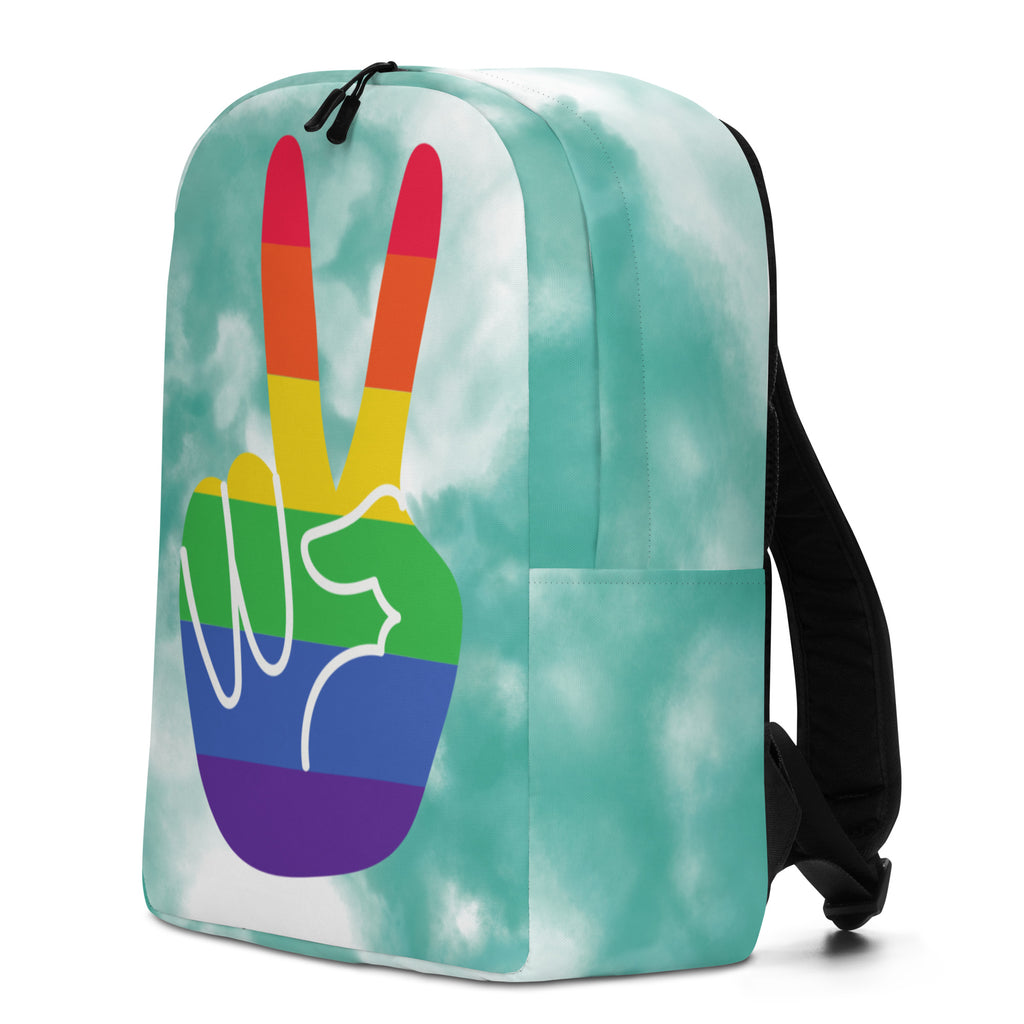 Gay Pride Minimalist Backpack – Queer In The World: The Shop