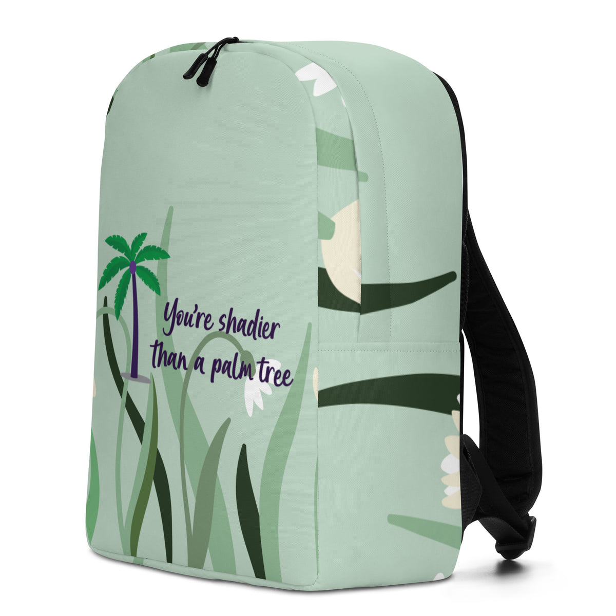 Shadier Than A Palm Tree Minimalist Backpack – Queer In The World: The Shop