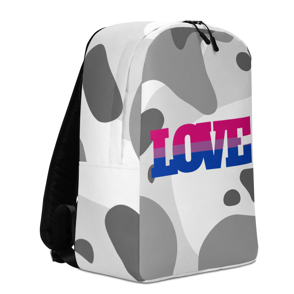 Bisexual Love Minimalist Backpack – Queer In The World: The Shop