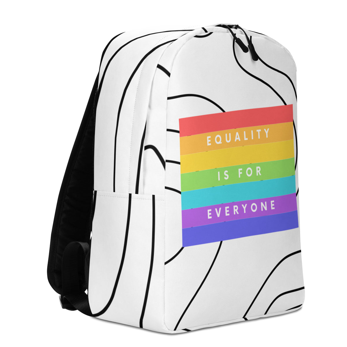 Equality Is For Everyone Minimalist Backpack – Queer In The World: The Shop