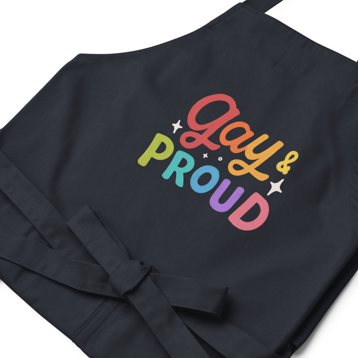 Gay & Proud Organic Cotton Apron – Queer In The World: The Shop