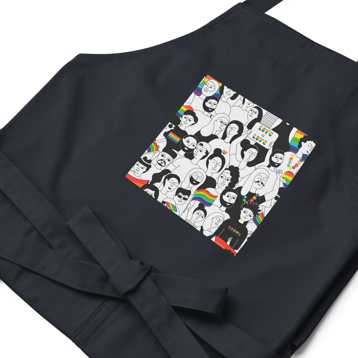 LGBT Pride Organic Cotton Apron – Queer In The World: The Shop