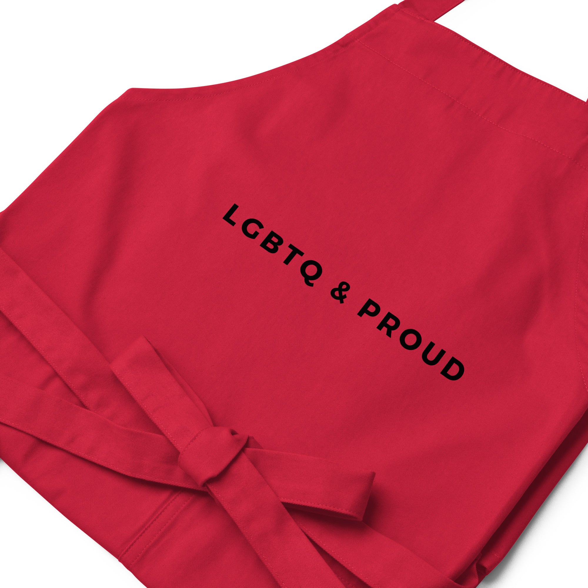 LGBTQ & Proud Organic Cotton Apron – Queer In The World: The Shop