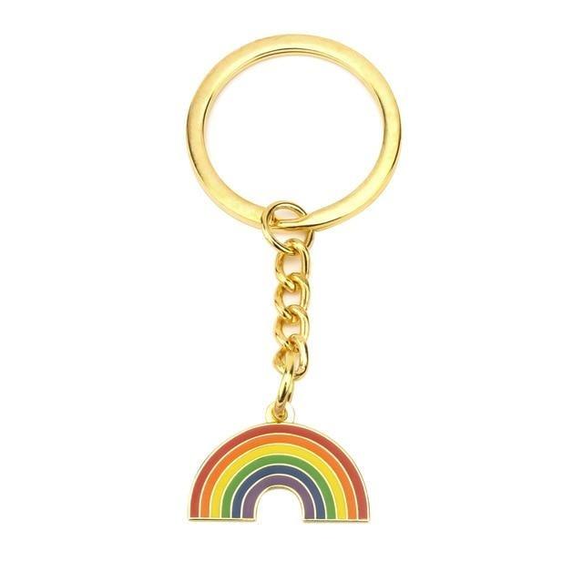 Rainbow Pride Keychain – Queer In The World: The Shop