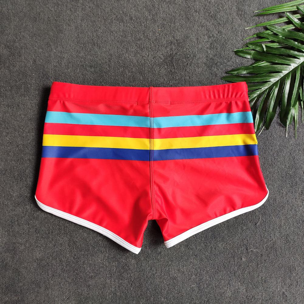 Pride Stripe Swim Trunks – Queer In The World: The Shop
